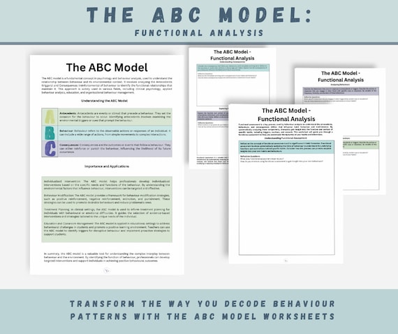 Abc Worksheet Cognitive Behavioral Therapy Pin On Counseling