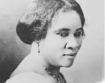 Madam C.J. Walker - Side View - Etsy