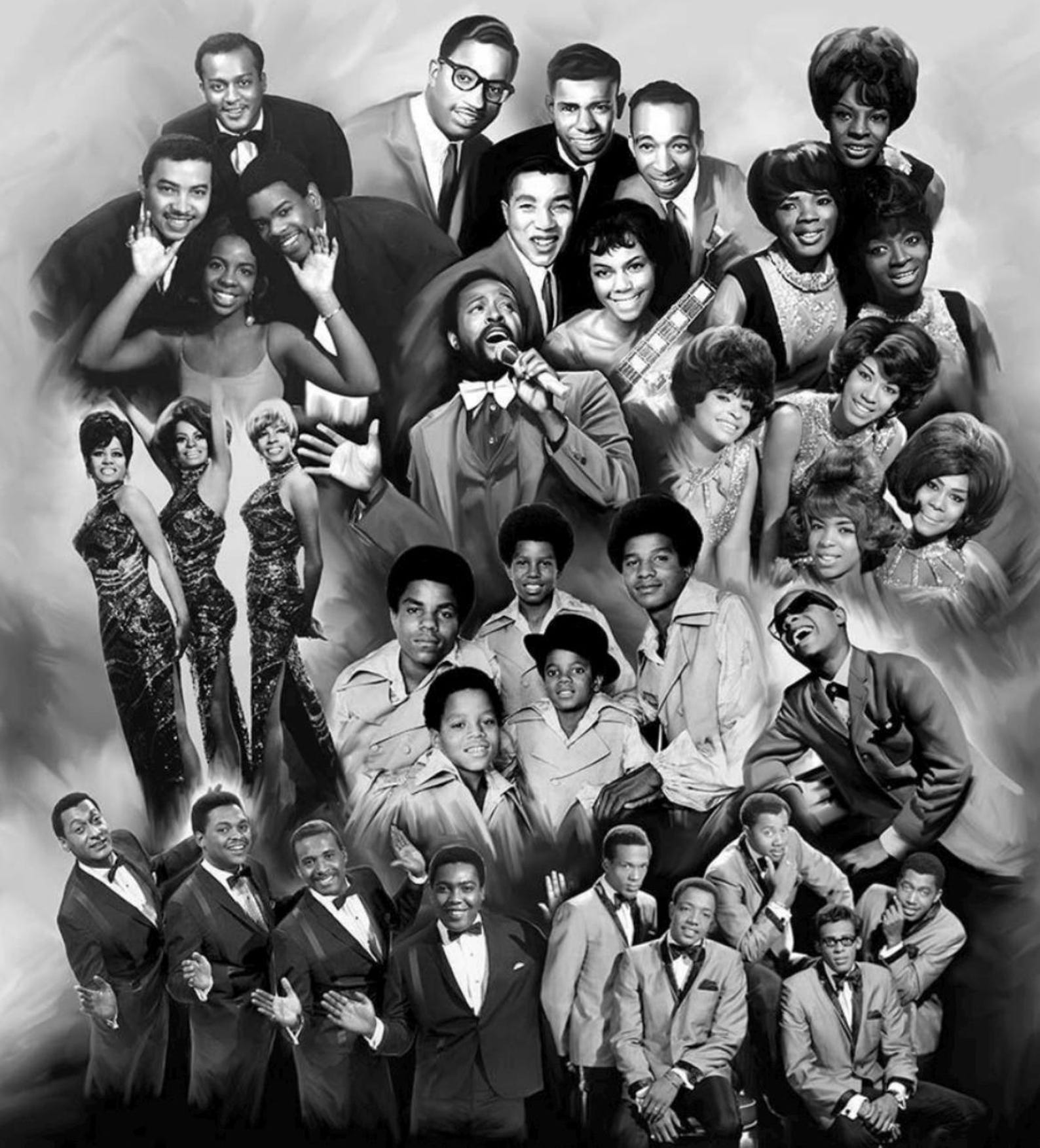 Legendary Singers Collage - Etsy