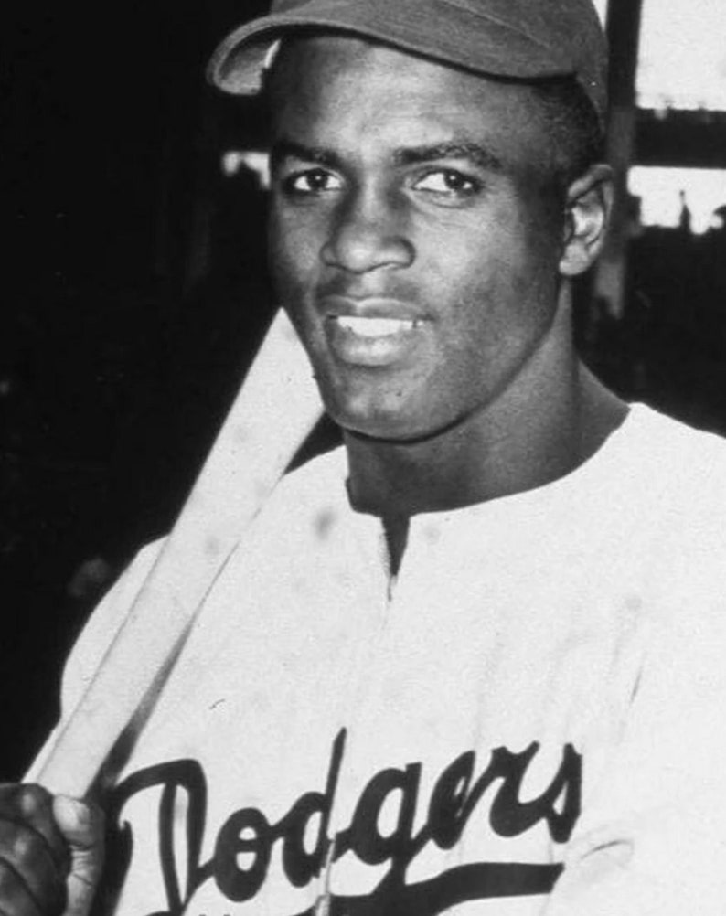 Legendary Jackie Robinson - Etsy