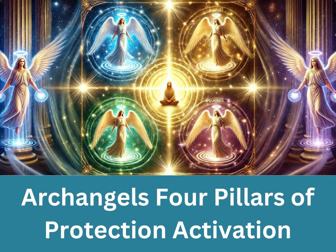 Archangels Four Pillars of Protection Activation - Etsy