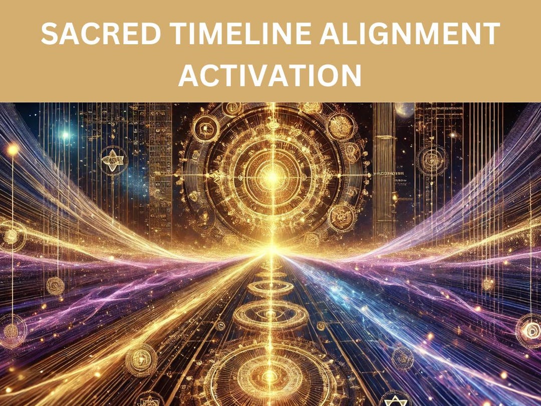 Sacred Timeline Alignment Activation - Etsy UK