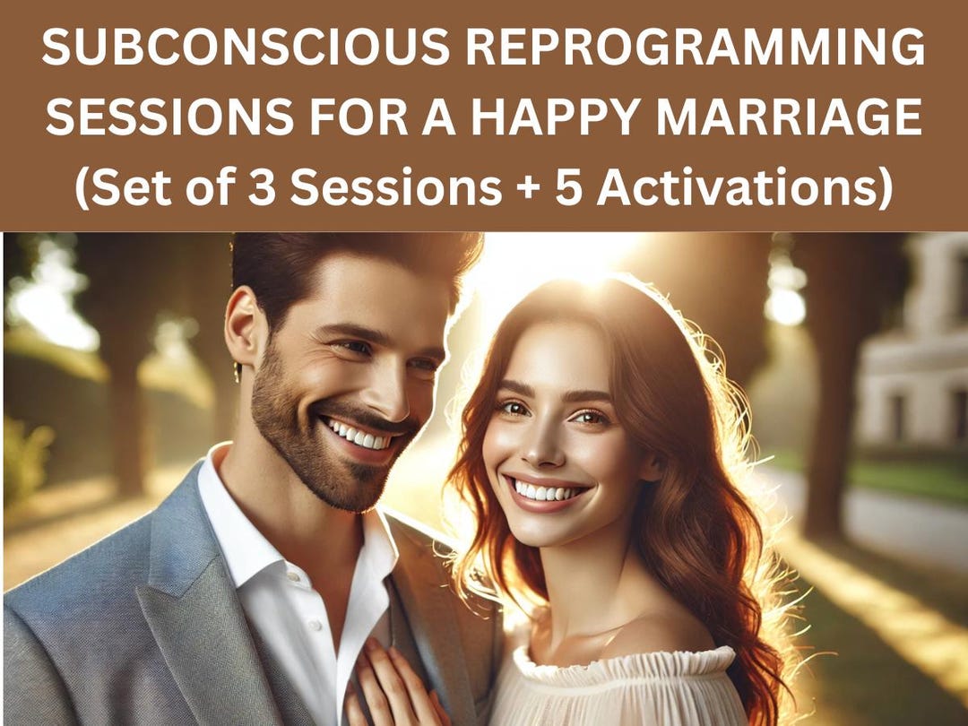 Subconscious Marriage Patterns Analysis and Energetic Realignment (set ...