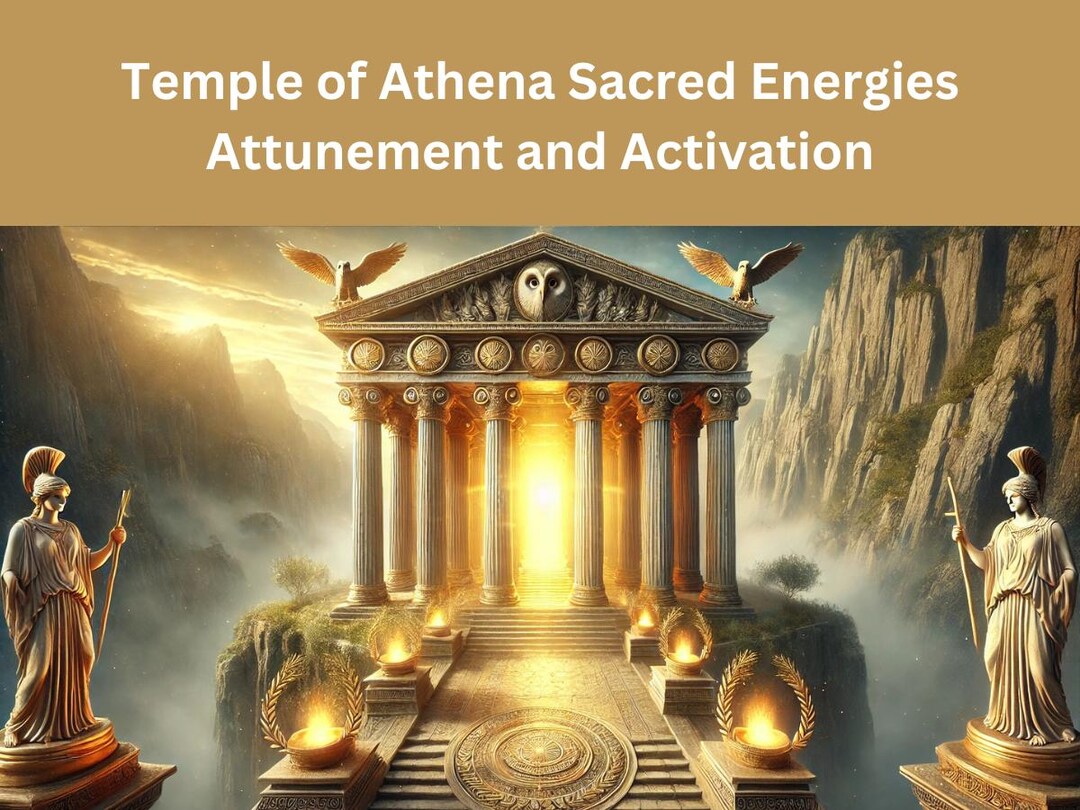 Temple of Athena Energy Attunement and Activation - Etsy