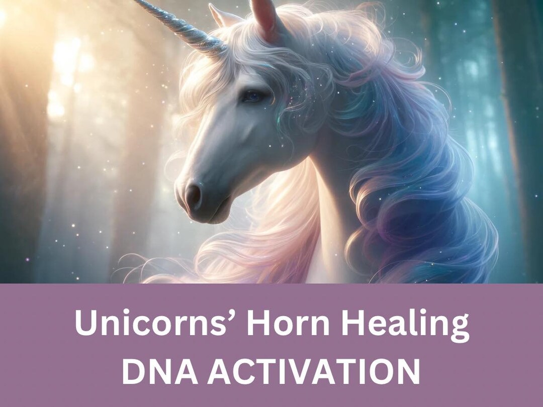 Unicorn's Horn Healing DNA Activation - Etsy Australia