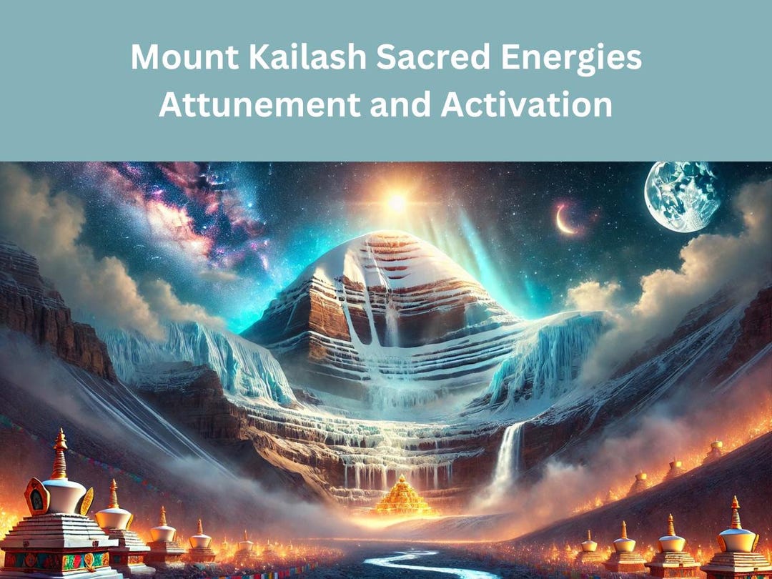 Mount Kailash Energy Attunement and Activation - Etsy