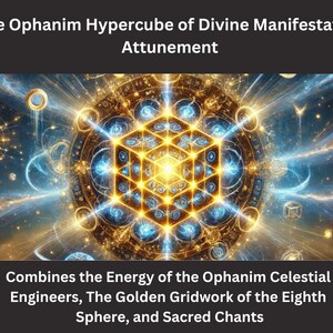 The Ophanim Hypercube of Divine Manifestation Attunement - Etsy