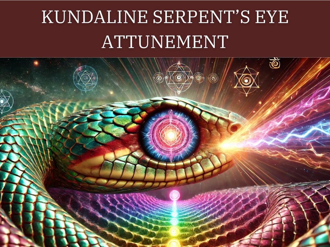 Kundaline Serpent's Eye Attunement - Etsy