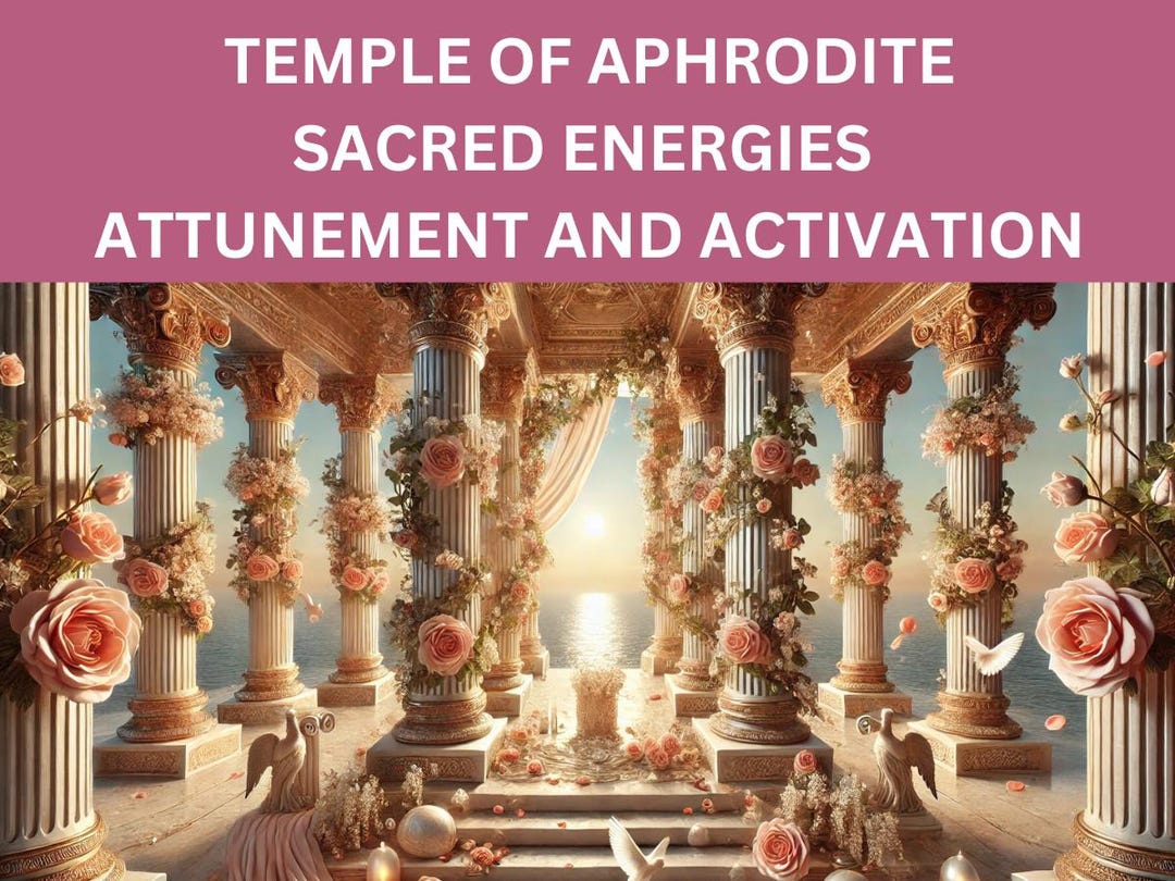 Temple of Aphrodite Sacred Energies Attunement and Activation - Etsy