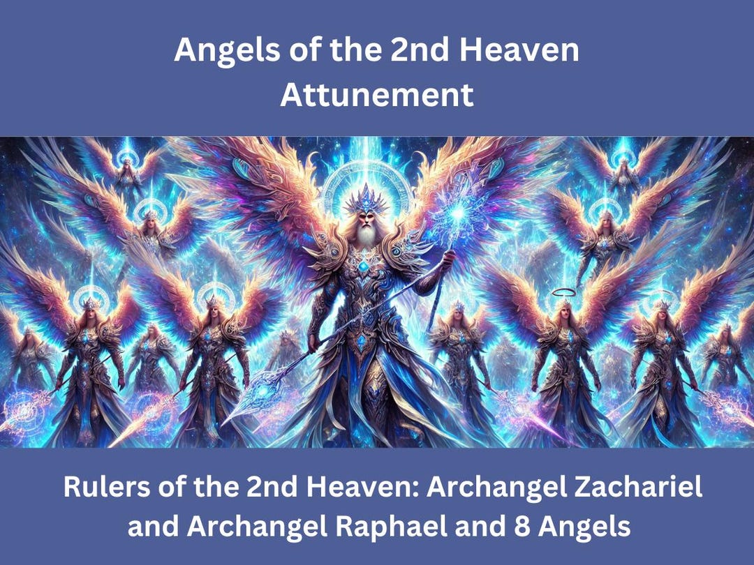 Angels of the 2nd Heaven Attunement - Etsy