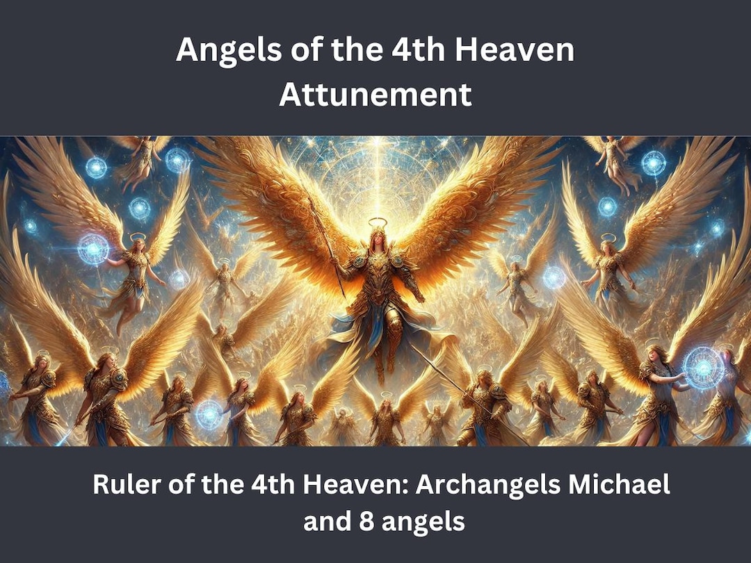 Angels of the 4th Heaven Attunement - Etsy