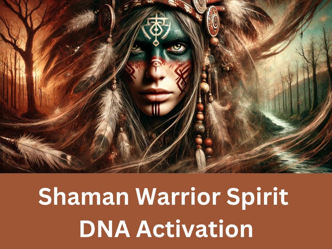Shaman Warrior Spirit DNA Activation - Etsy