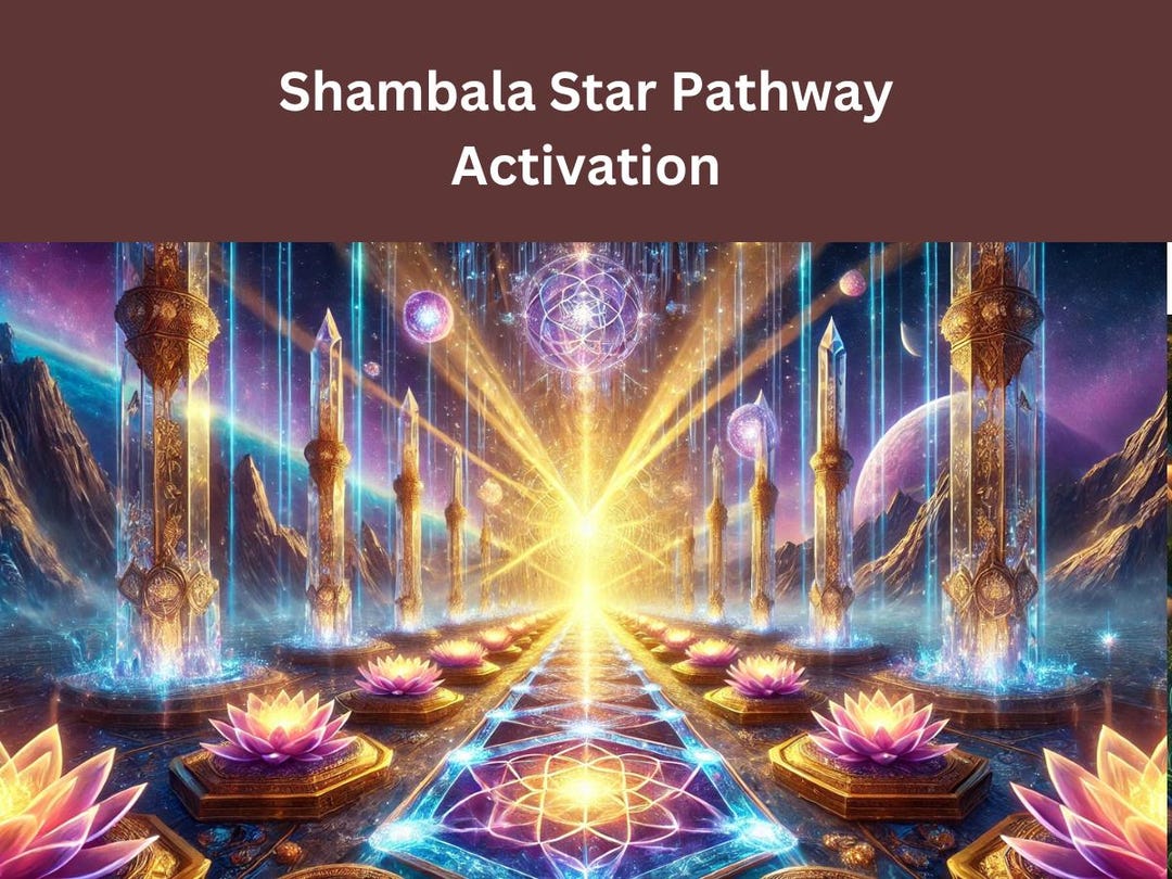 Shambala Star Pathway Activation - Etsy