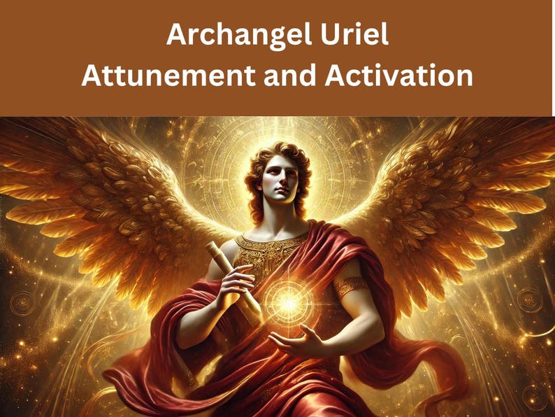 Archangel Uriel Attunement and Activation - Etsy