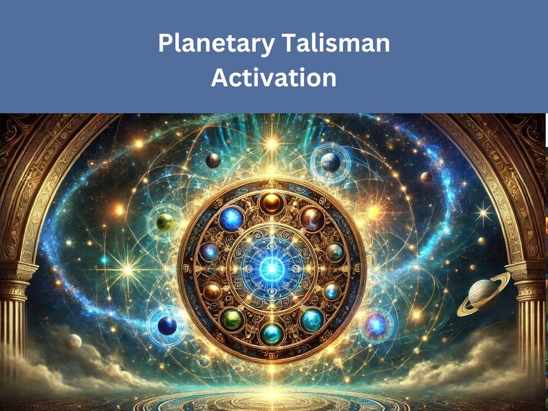 Planetary Talisman Activation - Etsy