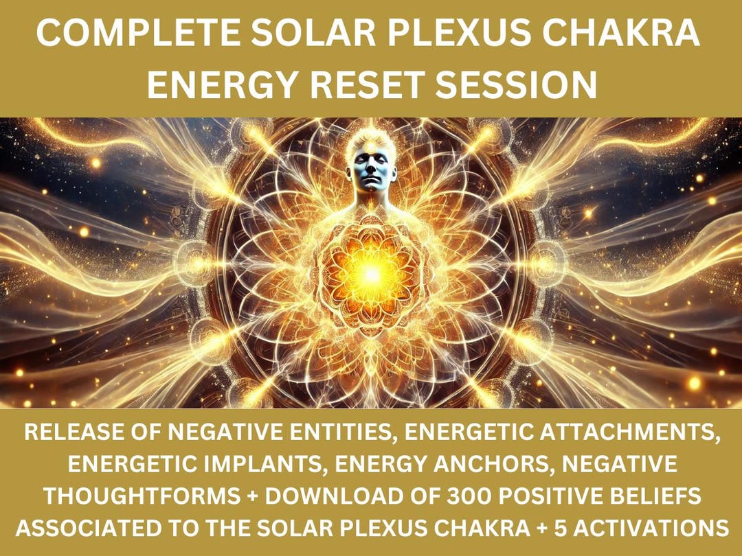 Solar Plexus Energy Reset Session - Etsy