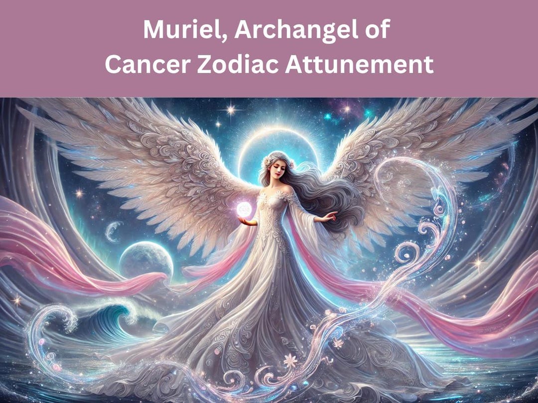 Muriel, Archangel of Cancer Zodiac Attunement - Etsy