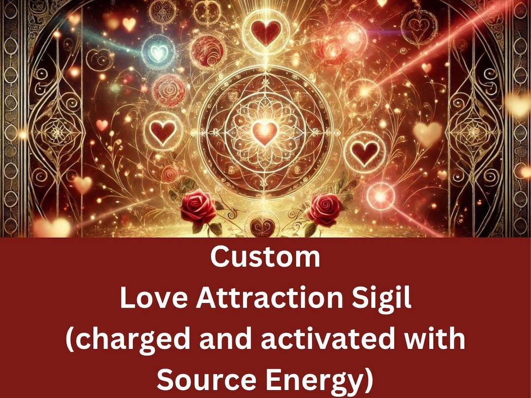 Custom Love Attraction Sigil - Etsy