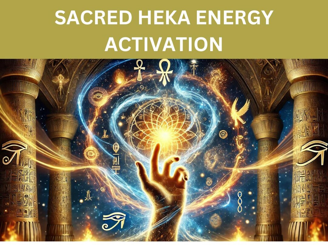 Sacred Heka Energy Alignment Activation - Etsy
