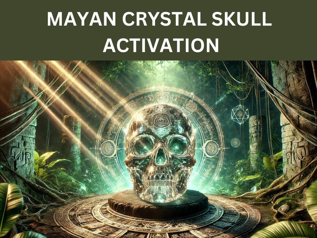 Mayan Crystal Skull Activation - Etsy