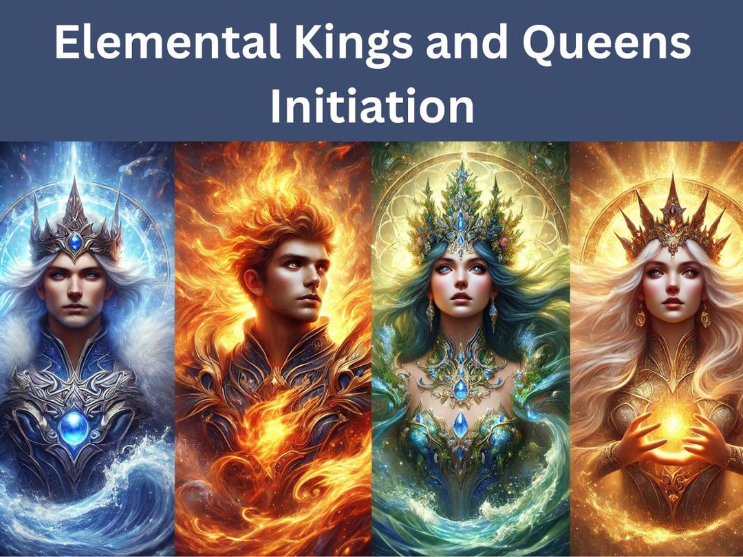 Elemental Kings and Queens Initiation - Etsy