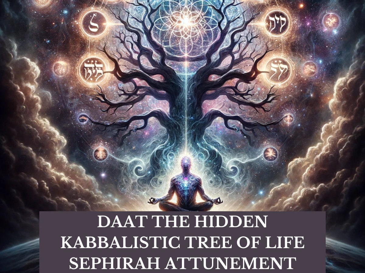 DAAT the Hidden Kabbalistic Tree of Life Sephirah Attunement - Etsy