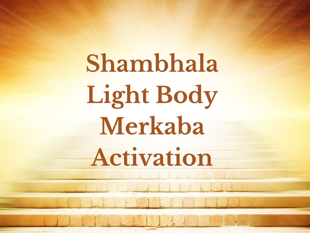 Shambhala Light Body Merkaba Activation - Etsy
