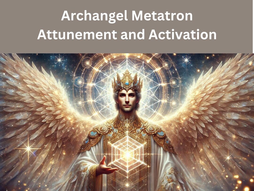 Archangel Metatron Attunement and Activation - Etsy