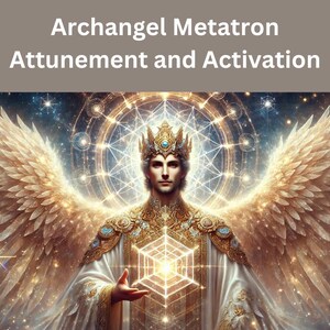 Archangel Metatron Attunement and Activation - Etsy