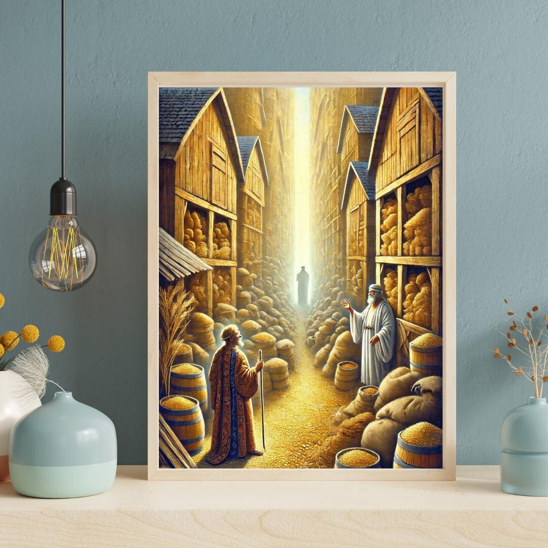 Parable of the Rich Fool Digital Art, Modern Christian Art, Digital Art ...