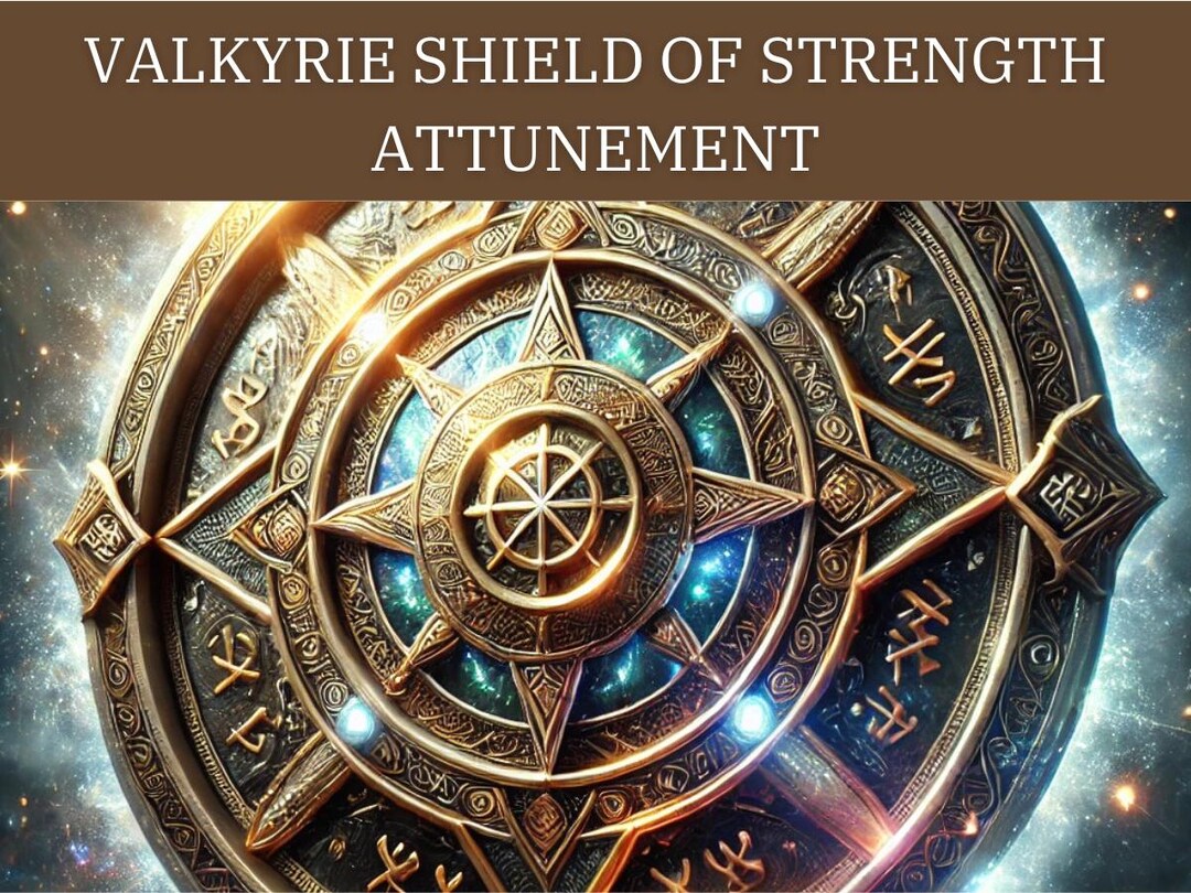 Valkyrie Shield of Strength Attunement - Etsy