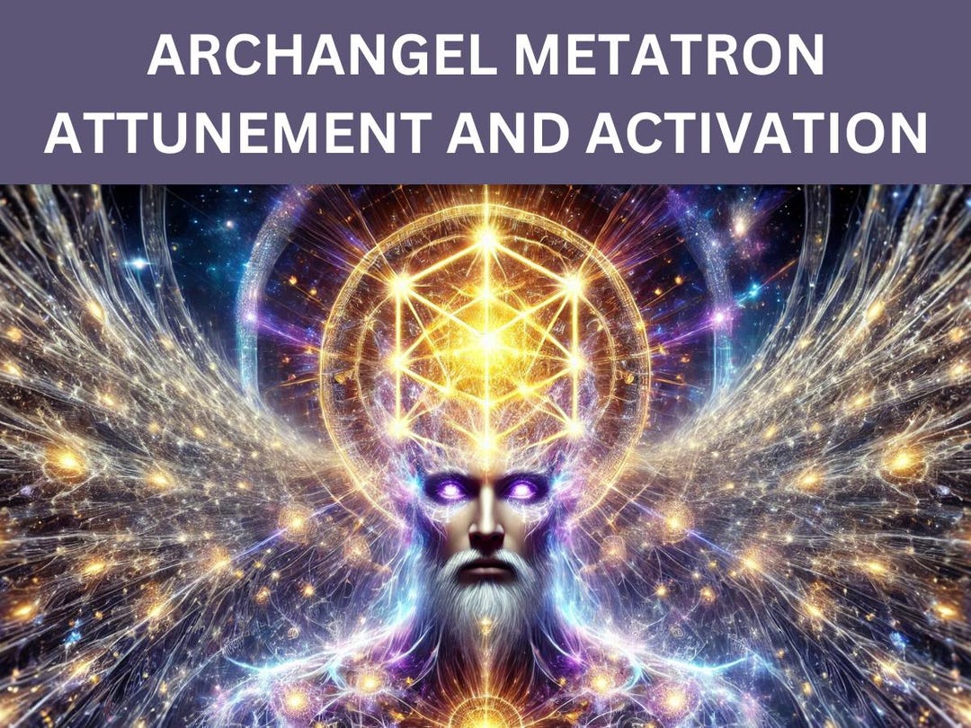 Archangel Metatron Attunement and Activation - Etsy