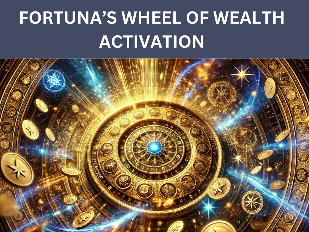 Fortuna's Wheel of Wealth Activation - Etsy