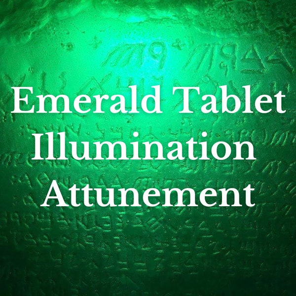 Emerald Tablet - Etsy
