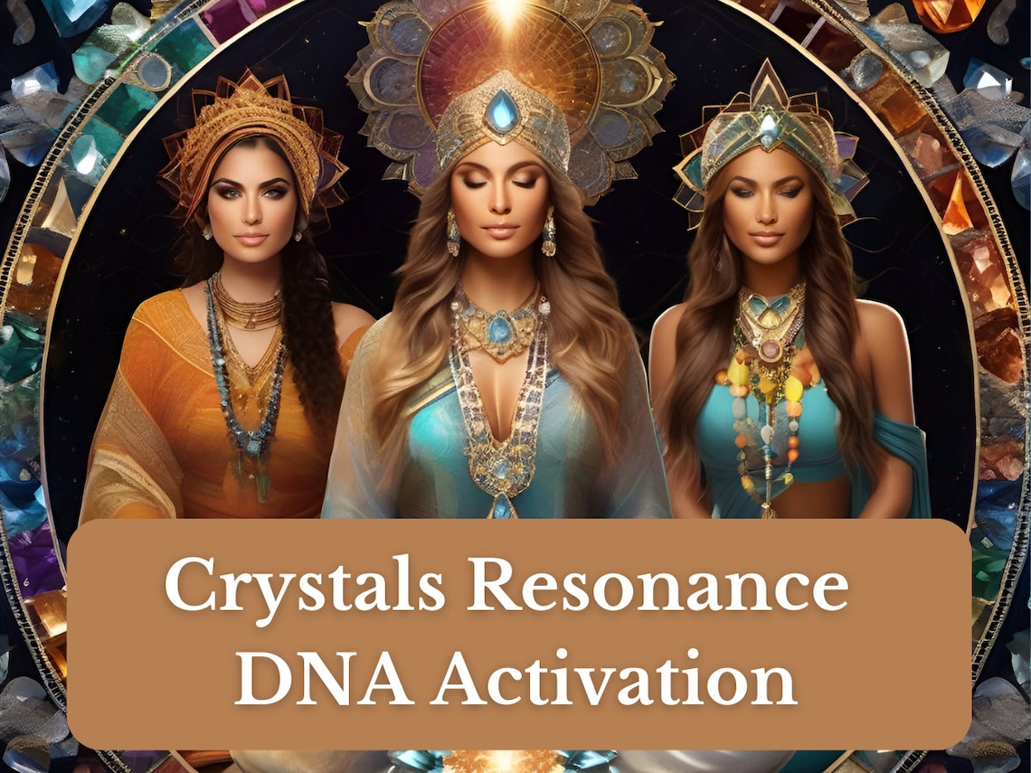 Crystals Resonance DNA Activation - Etsy