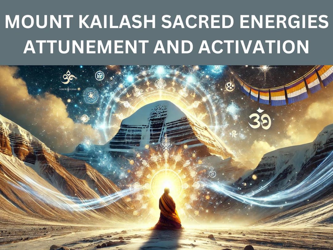 Mount Kailash Energy Attunement and Activation - Etsy