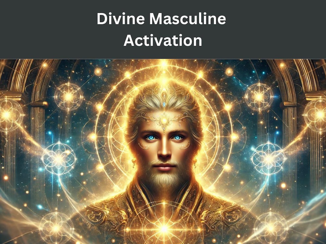 Divine Masculine Activation - Etsy
