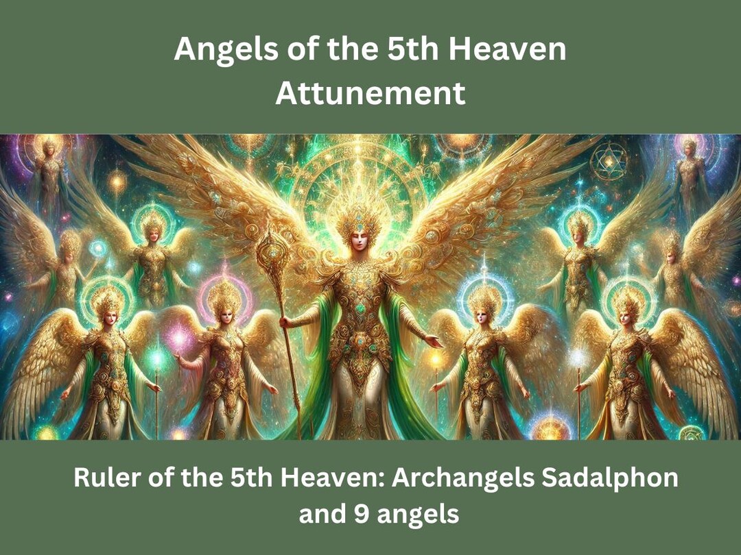 Angels of the 5th Heaven Attunement - Etsy