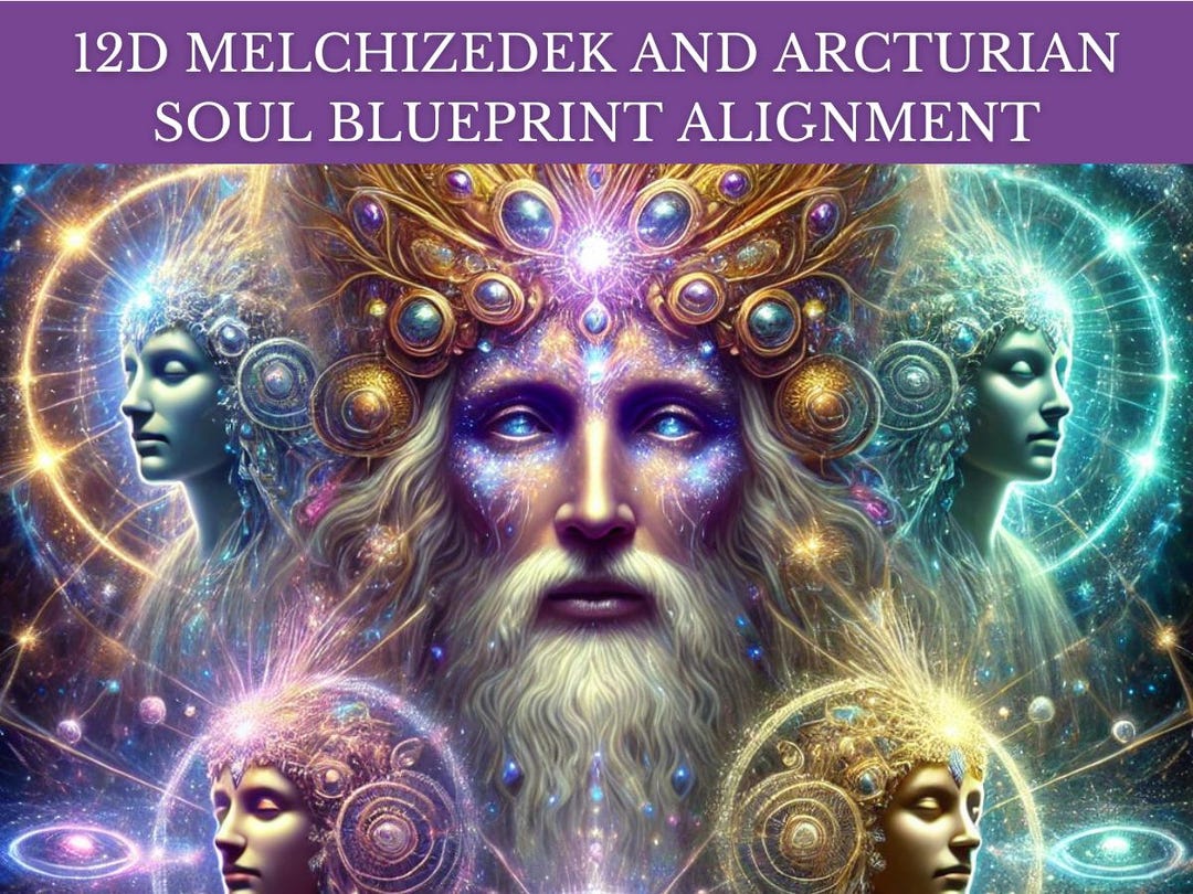 Twelfth Dimension (12D) Melchizedek and Arcturian Soul Blueprint ...