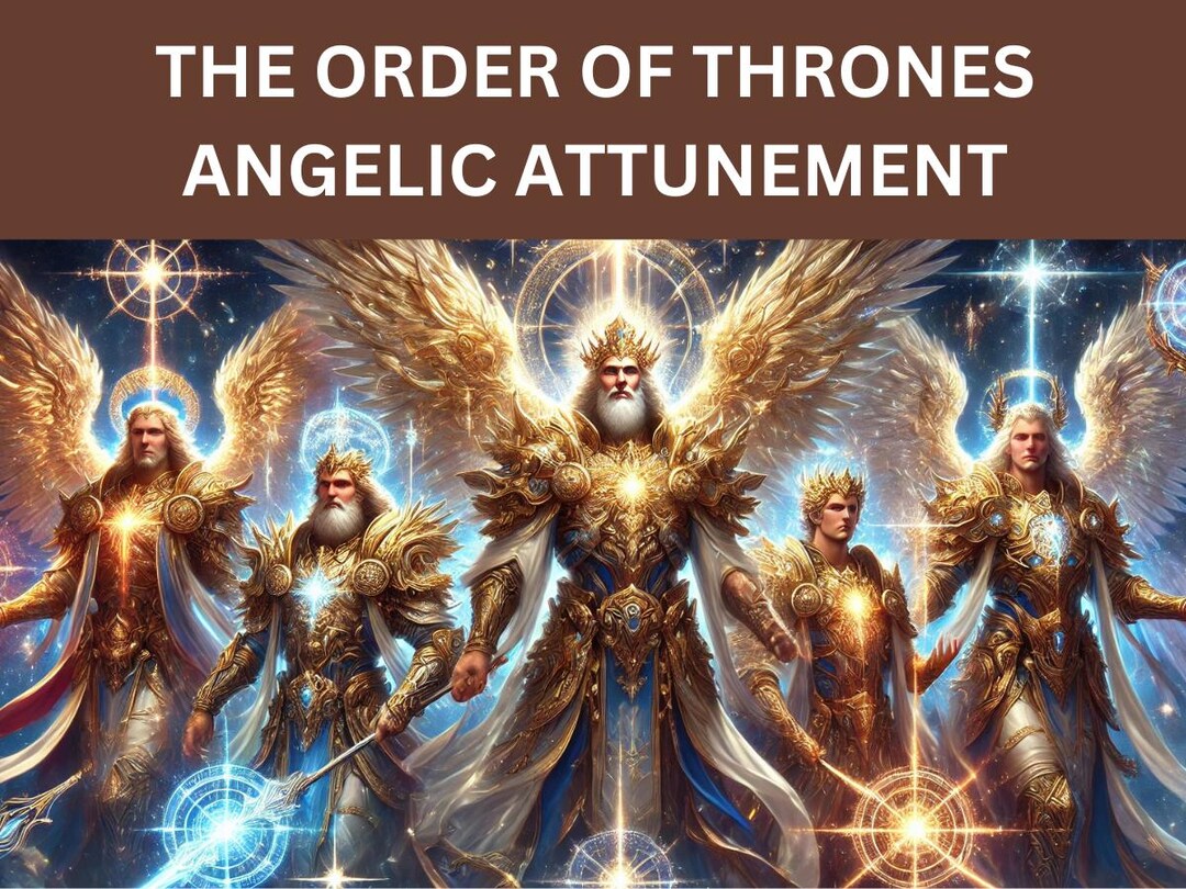 The Order of Throne Angelic Attunement - Etsy