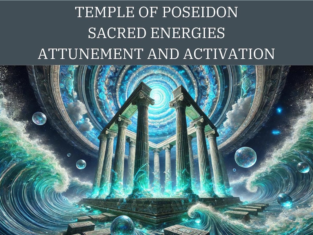 Temple of Poseidon Energy Attunement and Activation - Etsy