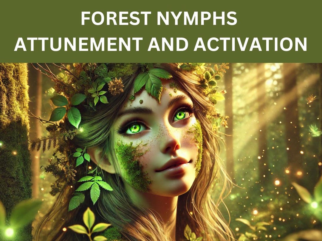 Forest Nymphs Energy Attunement and Activation - Etsy