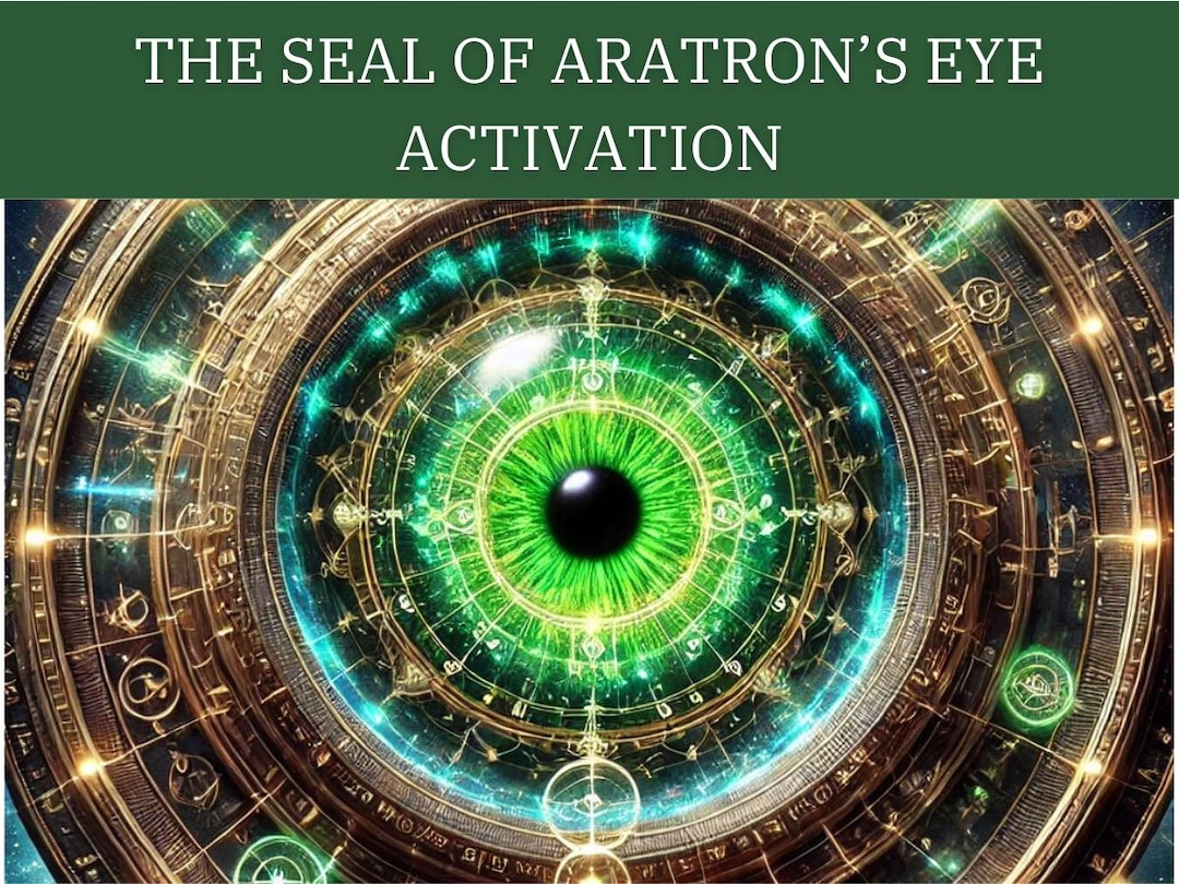 The Seal of Aratron's Eye Activation - Etsy
