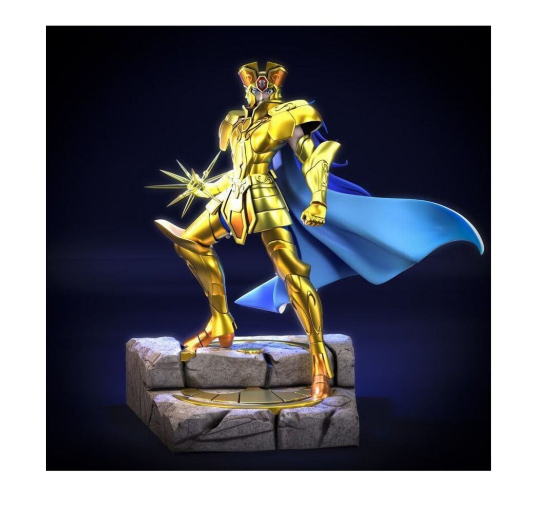 Gemini Saga Stl saint Seiya Stl Knights of the Zodiac Stl - Etsy