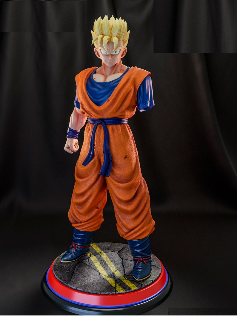 Gohan Stl High Quality 3D Printer Files STL Files for 3D - Etsy