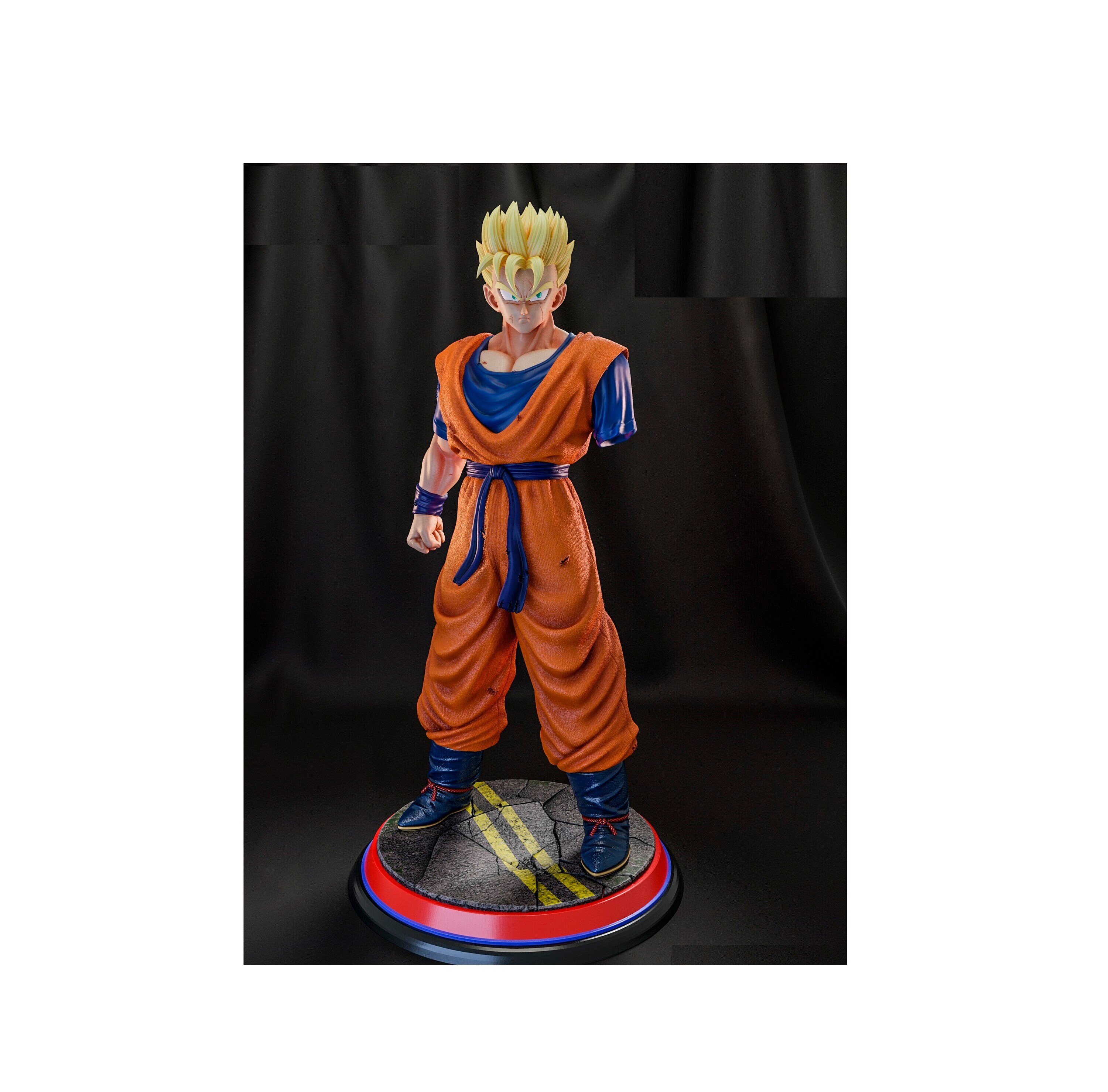 Gohan Stl High Quality 3D Printer Files STL Files for 3D - Etsy
