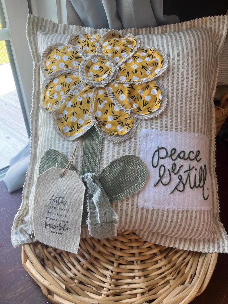 Farmhouse Handmade Pillow - Etsy