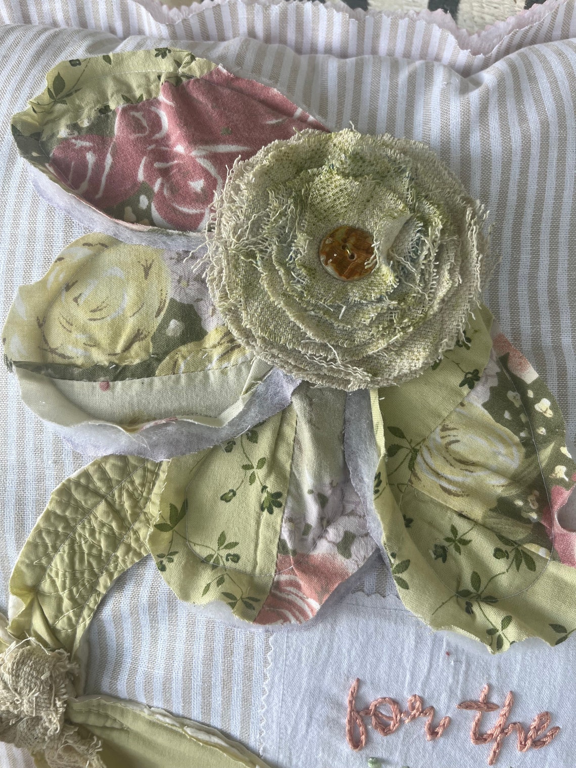 Handmade Shabby Chic Farmhouse Pillow - Etsy