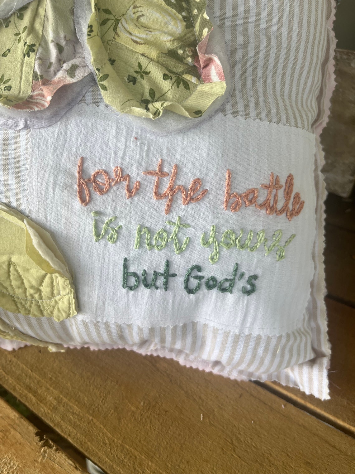 Handmade Shabby Chic Farmhouse Pillow - Etsy
