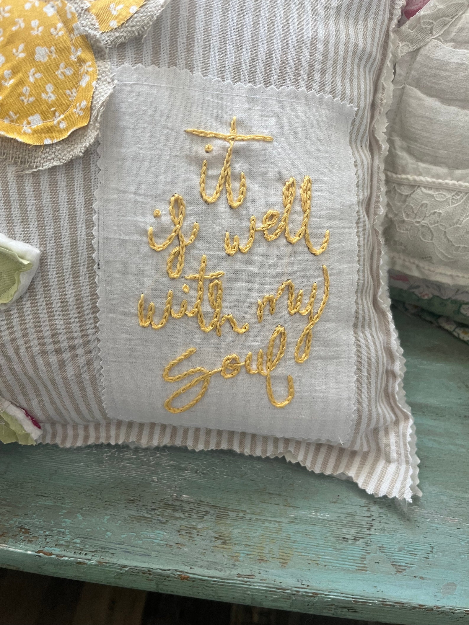 Shabby Farmhouse Pillow - Etsy